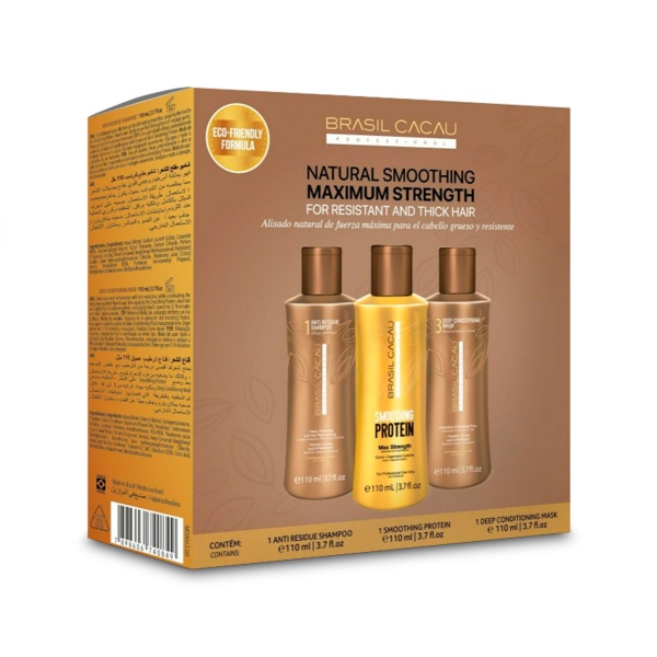 Brasil Cacau Набор для протеинового выпрямления волос Нанопластика ...