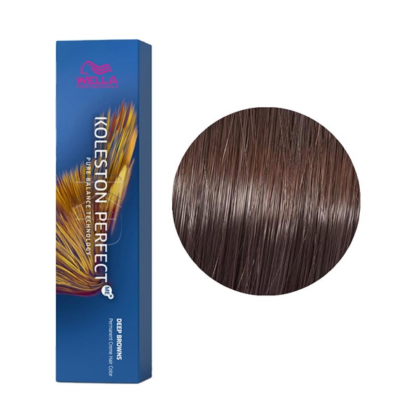 Wella Professionals Стойкая крем-краска Koleston Perfect Me+, 6/77 Кофе ...