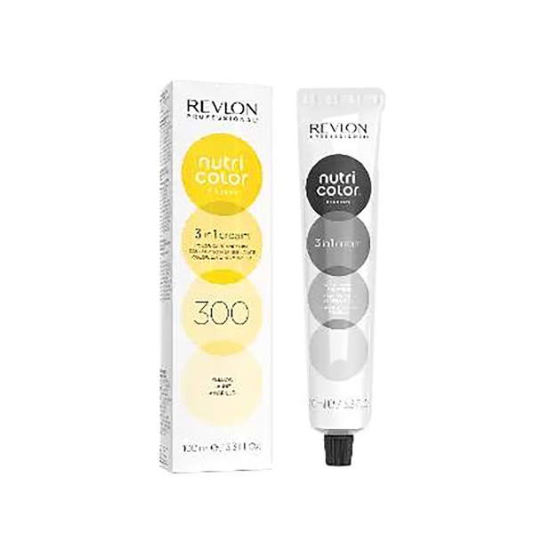 Revlon Professional Крем-краска 3 в 1 Nutri Color Creme, 300 желтый ...