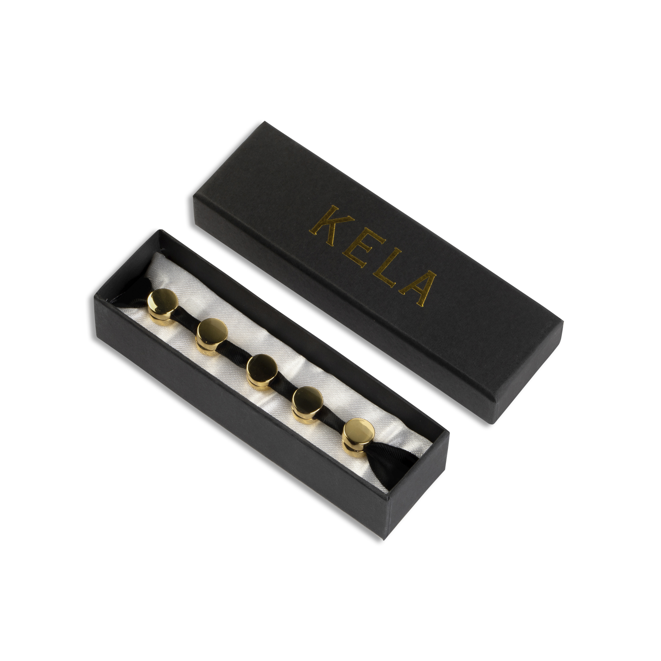 Kela Украшения-шармы Disc, Золото Gold, 5 шт купить с доставкой